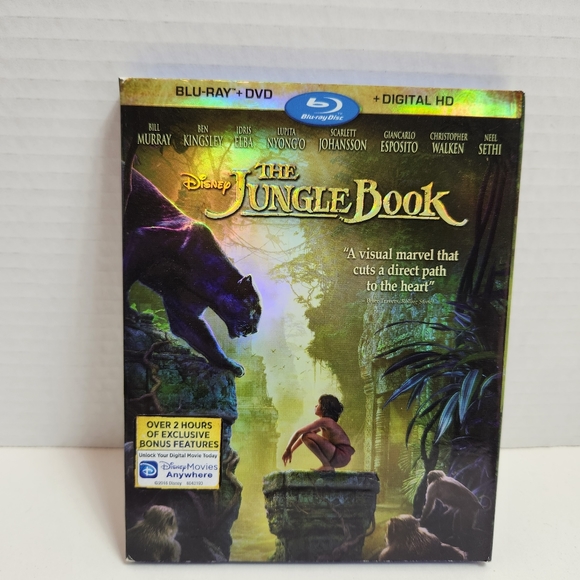 Media | The Jungle Book Bluraydvd Disney Movie 2 Disc Set | Poshmark